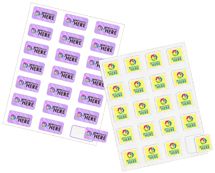 Custom Sticker Sheets – Design Sticker Sheets in Bulk | Totally Promotional