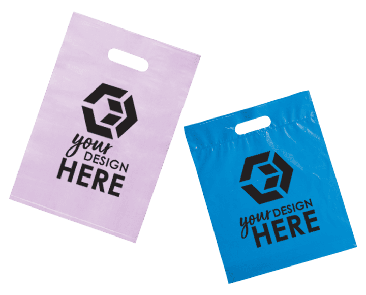 Custom Plastic Bags – Personalized Plastic Bags with Logos – Totally ...